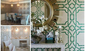 Inspiration for Stencils, Stenciling, Patterns and DIY Home Decor#N ...