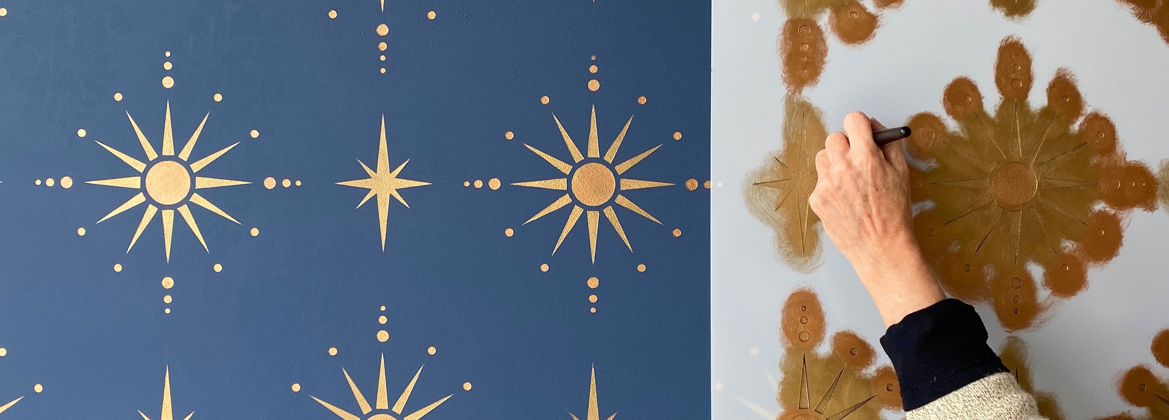 Best Stencil Creme Paint for Stenciling in Beautiful Metallic Colors