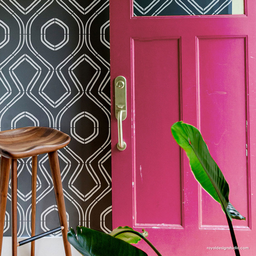 Modern Stencils & Geometric Pattern Stencils - Painting DIY Home Decor