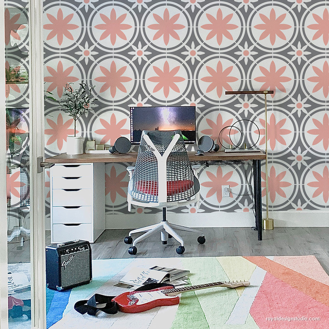 Modern Stencils & Geometric Pattern Stencils - Painting DIY Home Decor