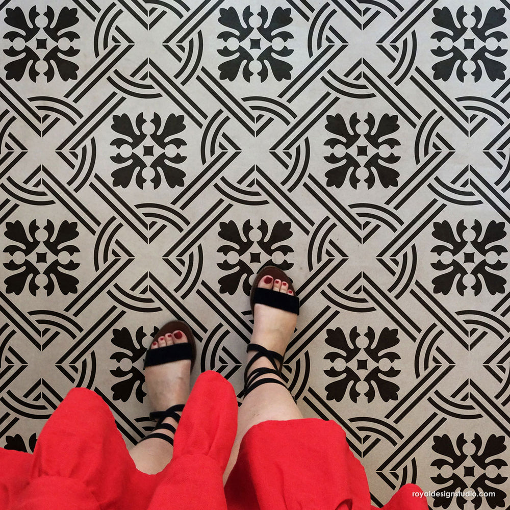 Floor Stencils for Painting: Floor Patterns, Floor Design, Floor Tiles