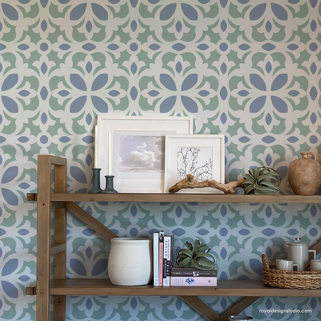 Easy to Stencil Tile Stencil - DIY Painting stencils for custom tiles