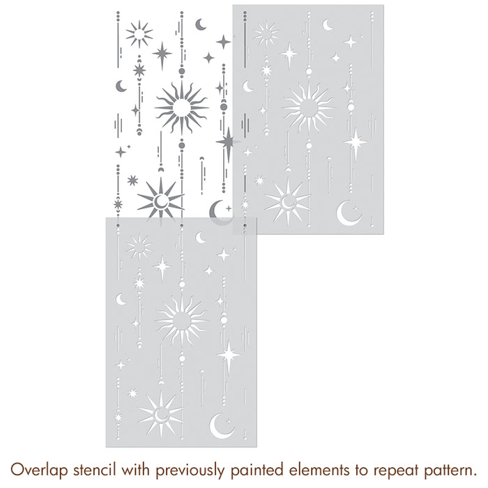Modern Stencils, Geometric Wall Art, Tile Stencils for Painting Floors