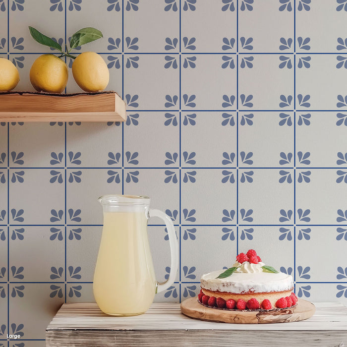 How to Successfully Paint and Stencil Ceramic Floor Tiles