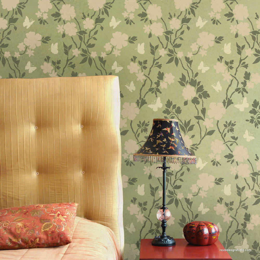 Extra Large Wall Stencils for Painting - Large Stencils - Wallpaper