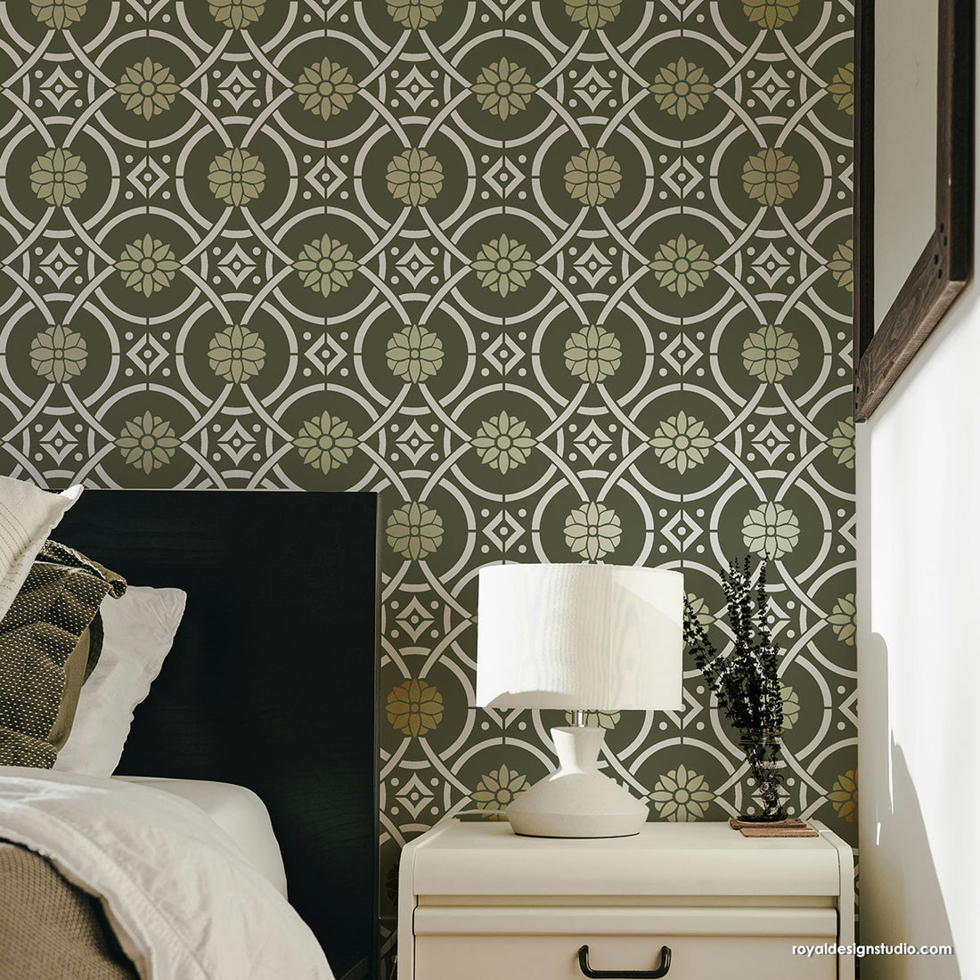 Extra Large Wall Stencils for Painting - Large Stencils - Wallpaper