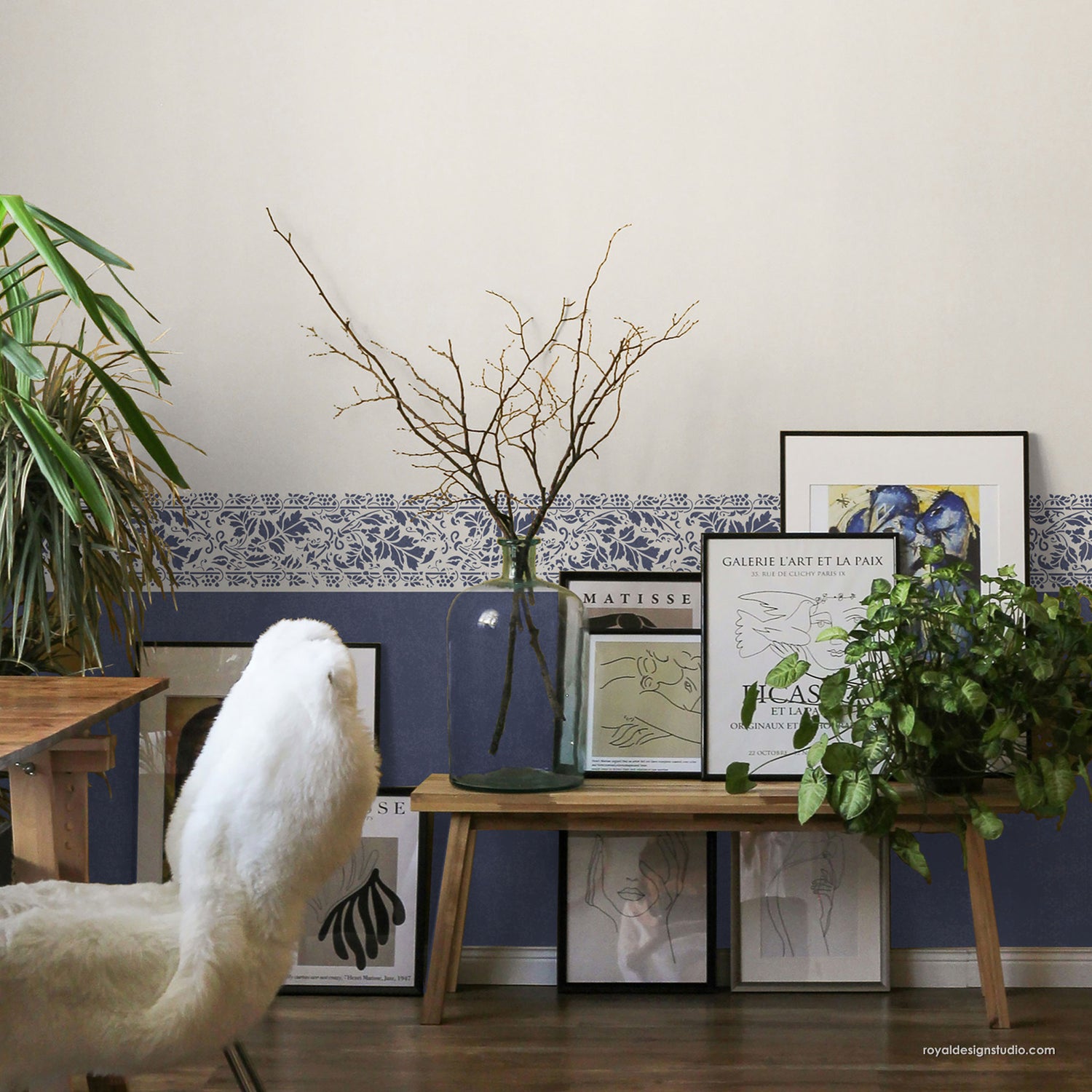 Border Stencils | Brocade Border Stencil