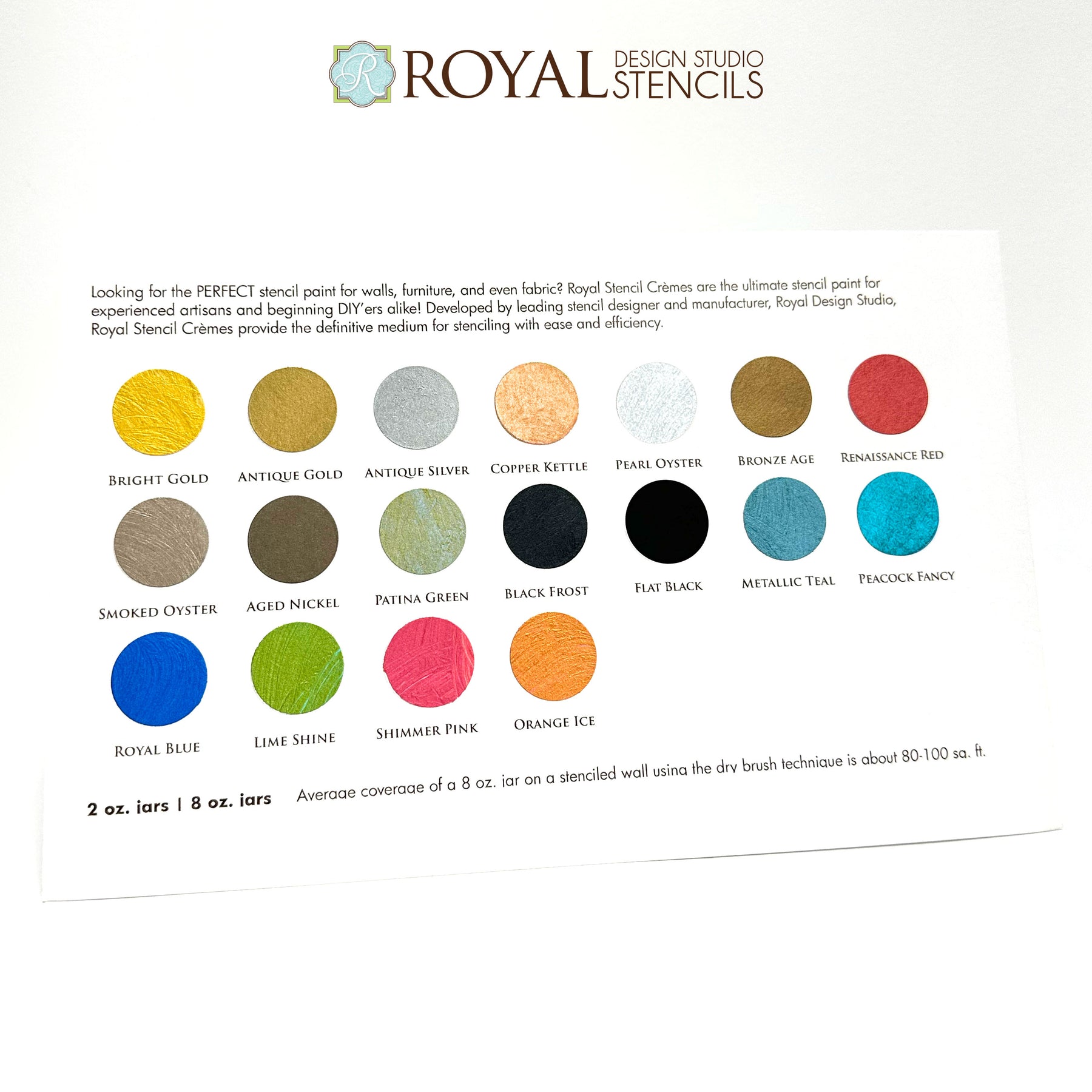 Stencil Paint | Stencil Creme Pearl Oyster