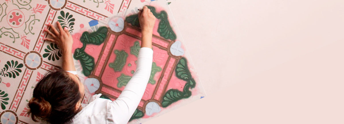 Inspiration for Stencils, Stenciling, Patterns and DIY Home Decor
