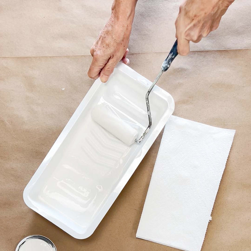 DIY Roller Stenciling Tools-Foam Stencil Rollers, Handles, Paint Trays