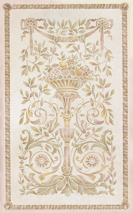 Panel Stencils for Painting Furniture, Cabinets, and Doors