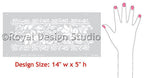 Border Stencils | Brocade Border Stencil