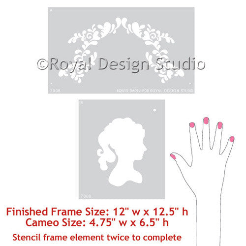 Cameo Silhouette Frame