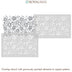 Wall Stencils | Large Allover Brocade Stencil