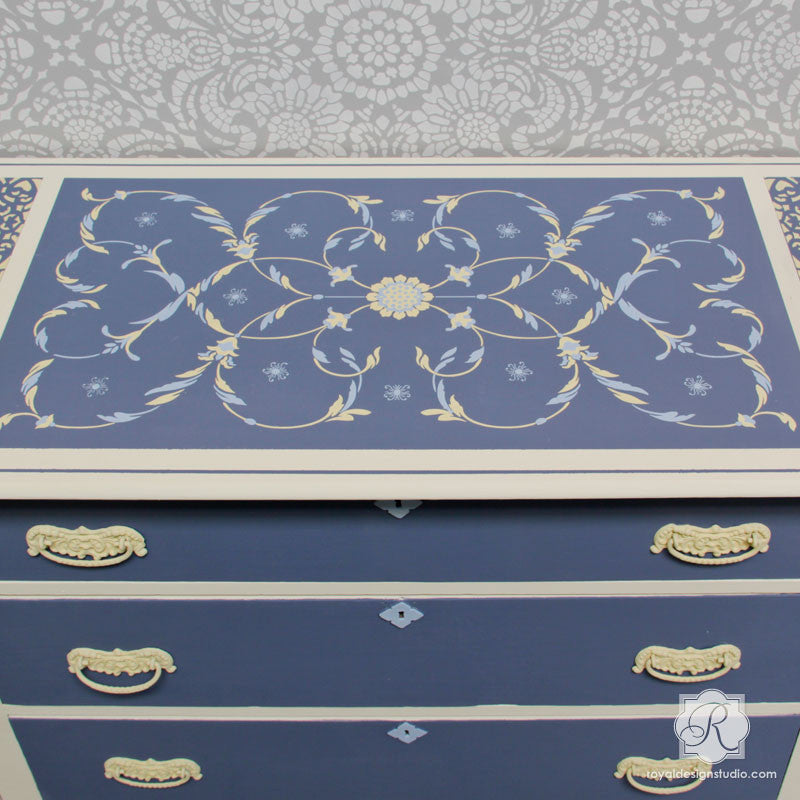 Traditional Wall Stencils - Classic Italian Stencils#N#– Royal Design ...